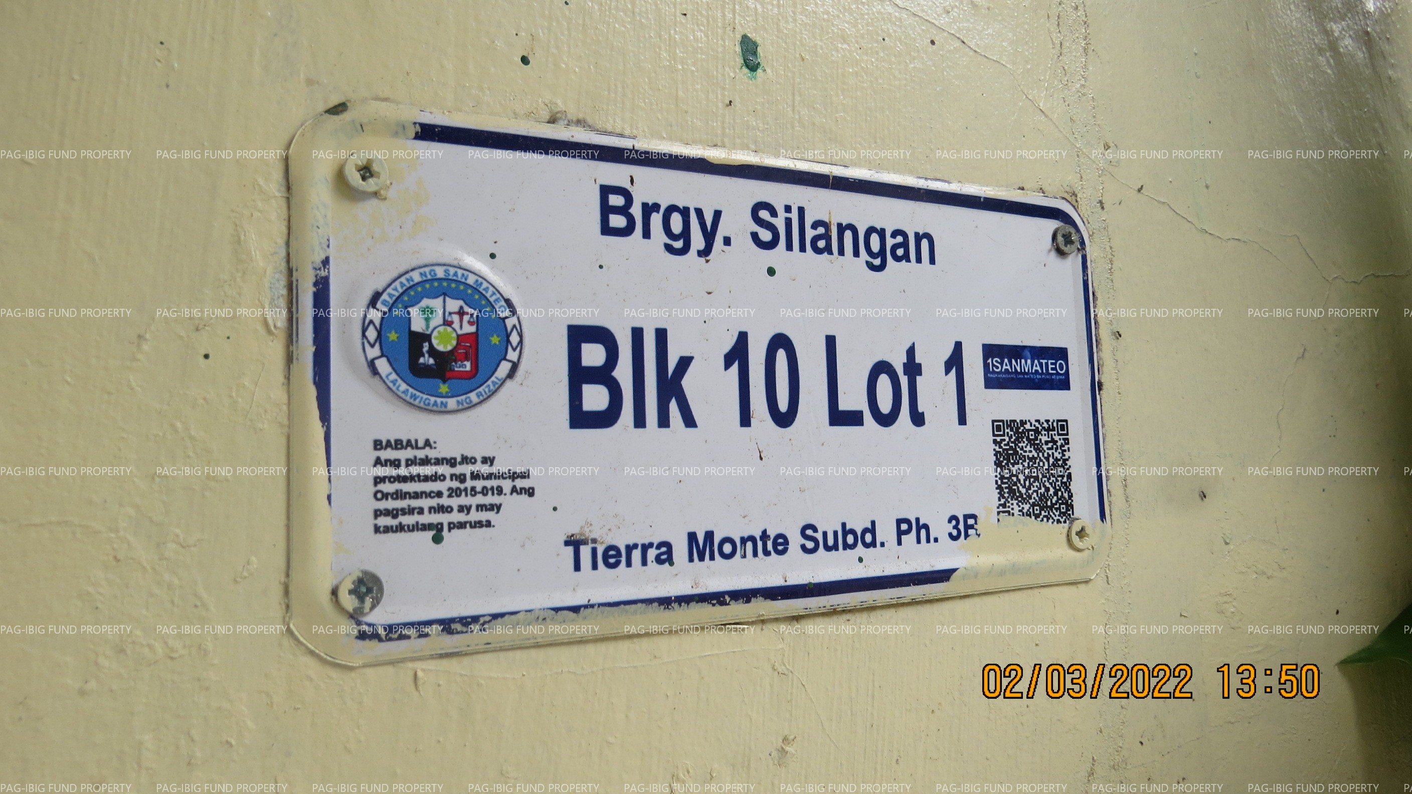 Pag-IBIG foreclosed Row House - End with Eaves in Lot 1 Blk. 10 Phase ...